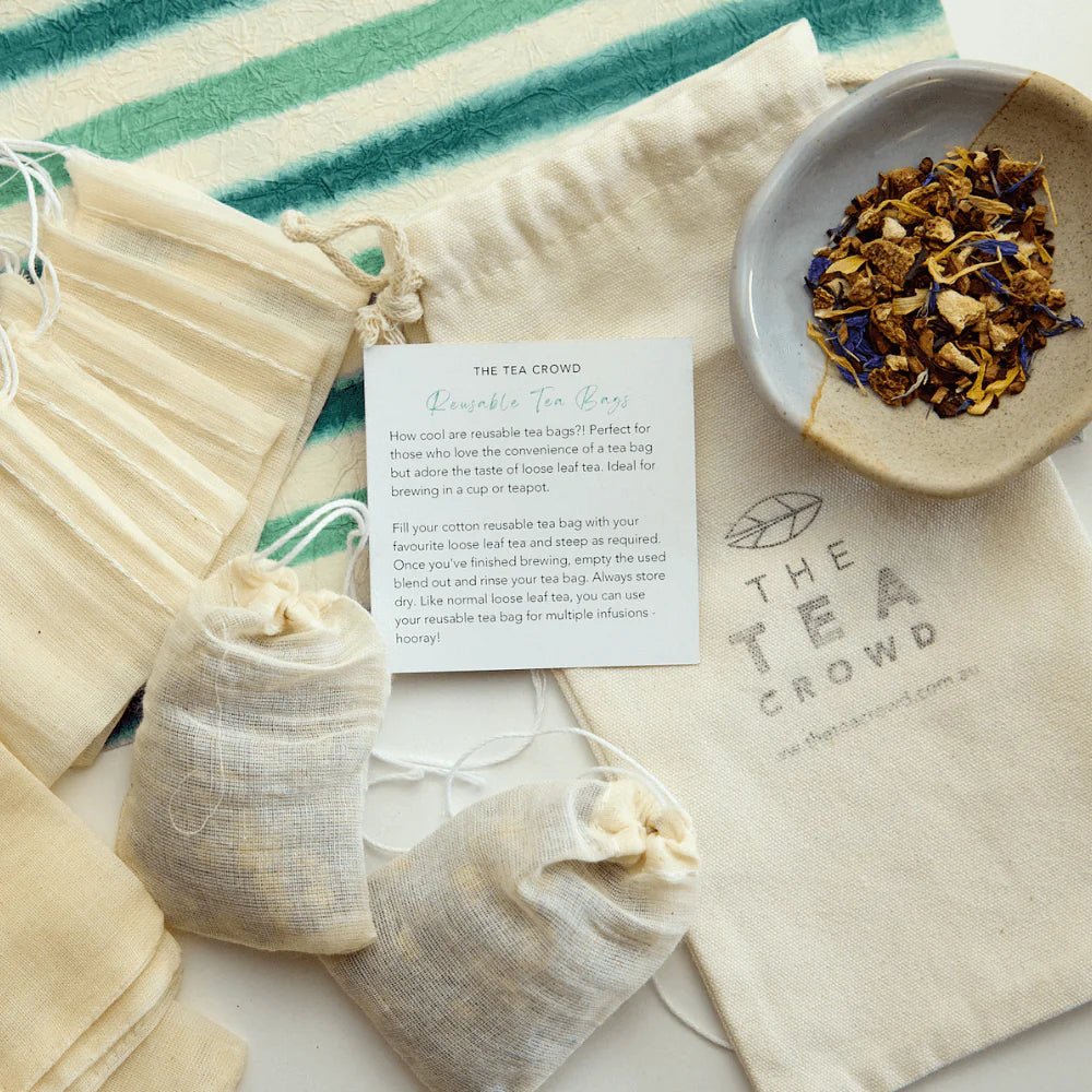 Reusable Tea Bag 8 pack – Esperance Luxe Floral & Home Co.