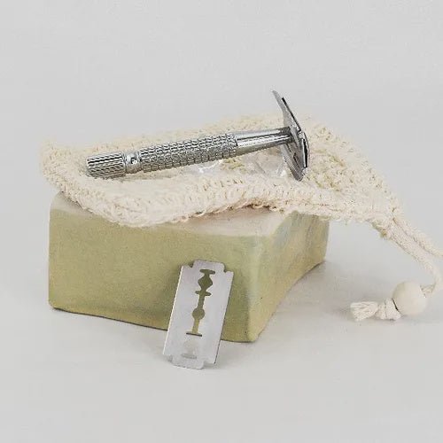 Stainless Steel Double Edge Razor – Esperance Luxe Floral & Home Co.